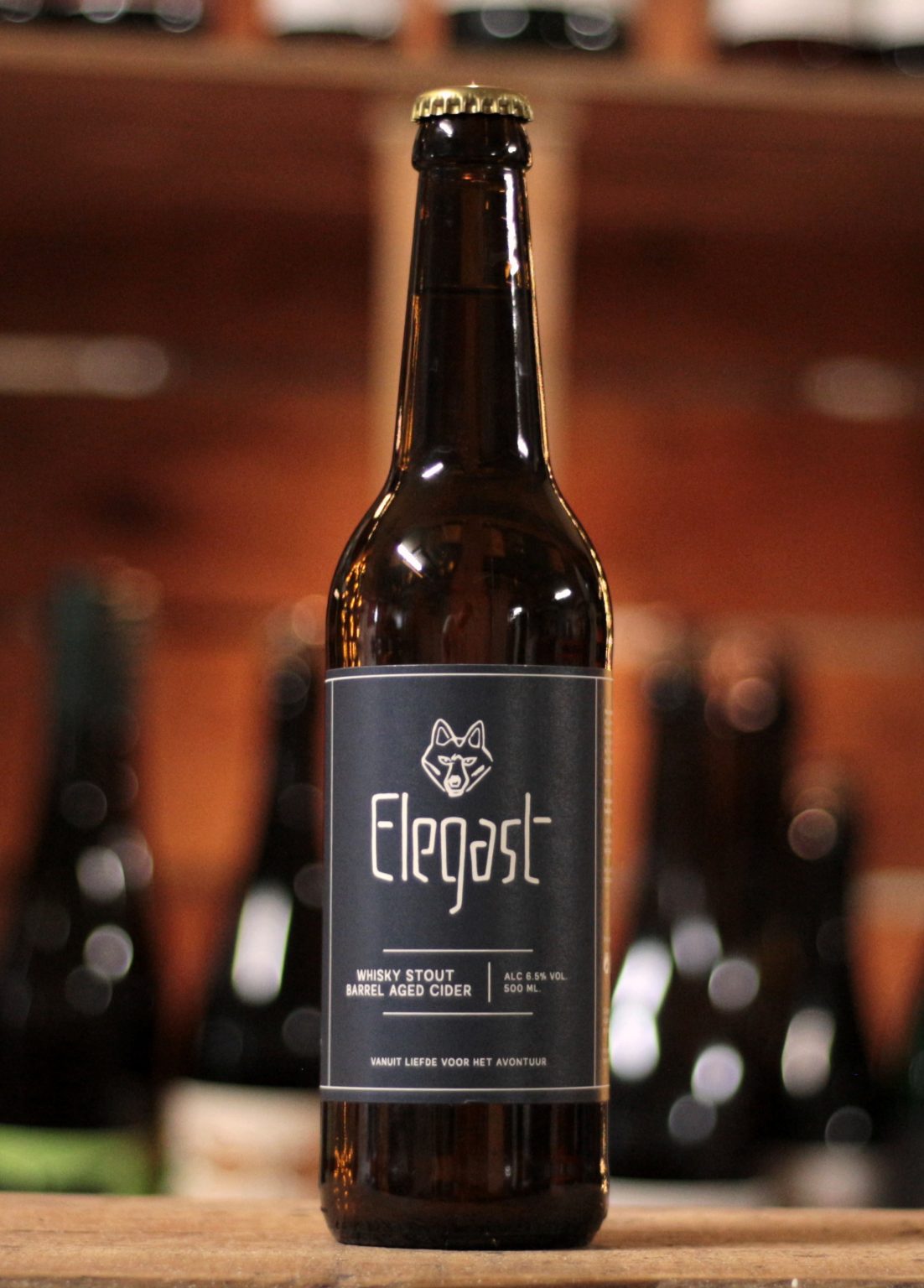 Elegast Whisky Stout Barrel Aged Cider | CiderCider